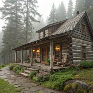 21 Rustic Cabin Exterior Ideas for Timeless Charm - Stylish Cabins